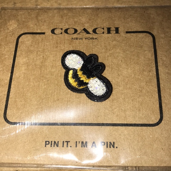 Coach | Jewelry | Nwt Authentic Coach Queen Bee Pin | Poshmark